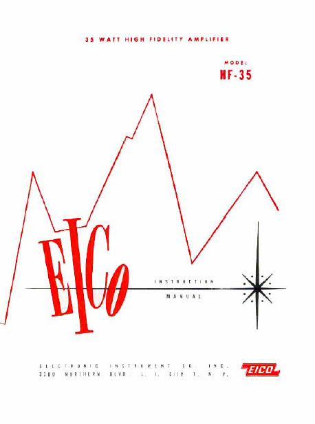 EICO Model HF-35 Instruction Manual – Electronic Service Manuals