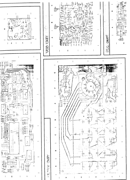 ICOM IC-740 Schematics – Electronic Service Manuals