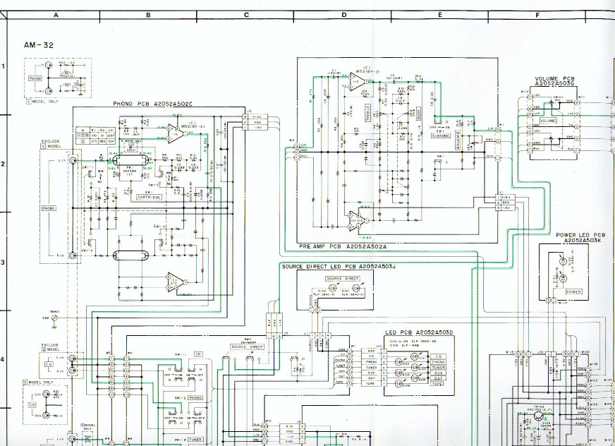 AKAI AM32 Schematics – Electronic Service Manuals