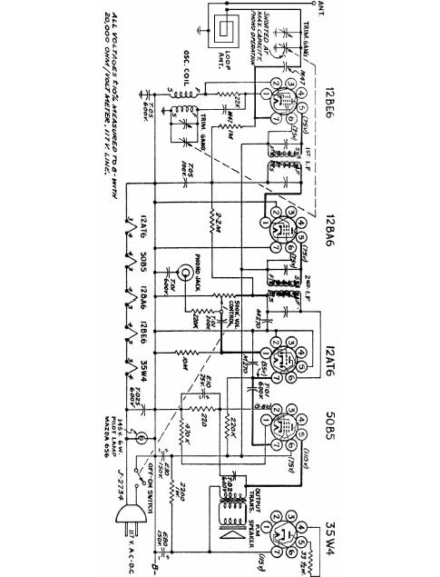 ELECTROHOME Cosmic Radio Schematics – Electronic Service Manuals