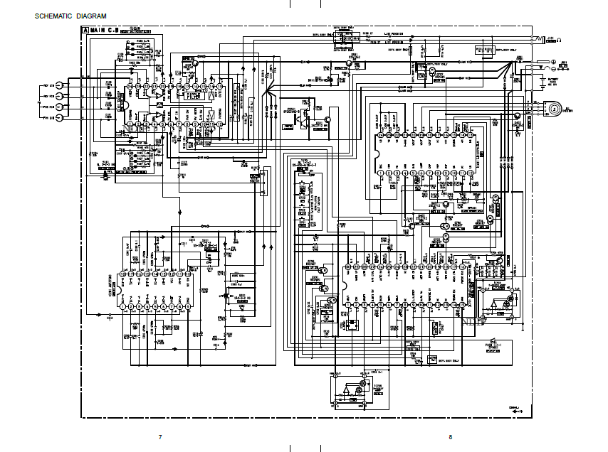 AIWA HS-GMX700-800 Schematic – Electronic Service Manuals