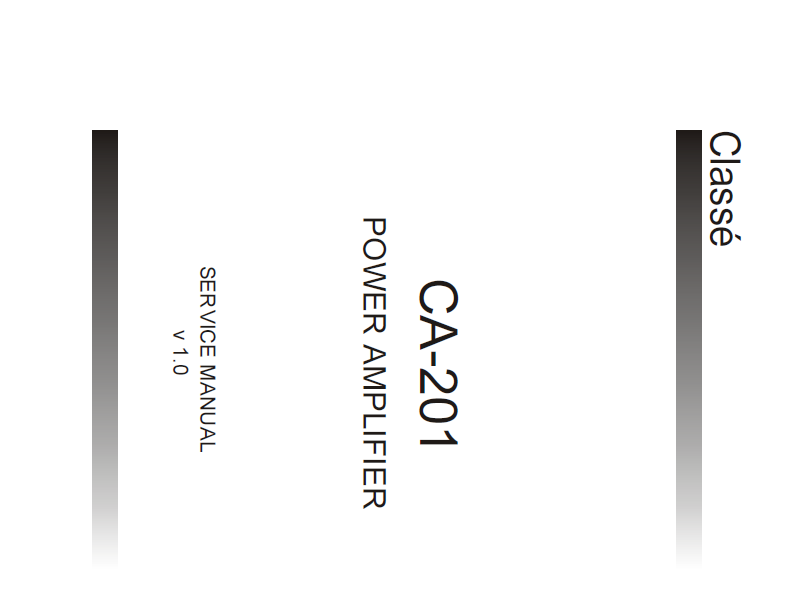 Audio TO Clearcom-classe_ca201_[ET] Service Manual – Electronic Service ...