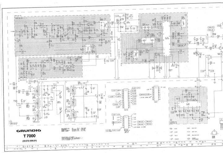 GRUNDIG T 7000 Schematics – Electronic Service Manuals